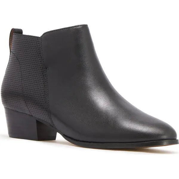 FRANKIE4 Charleston Leather Bootie - Black