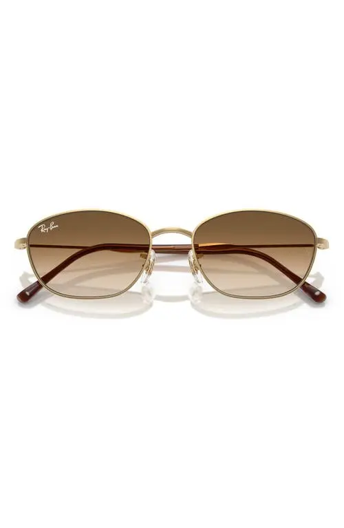 Ray-ban 58mm Irregular Oval Sunglasses