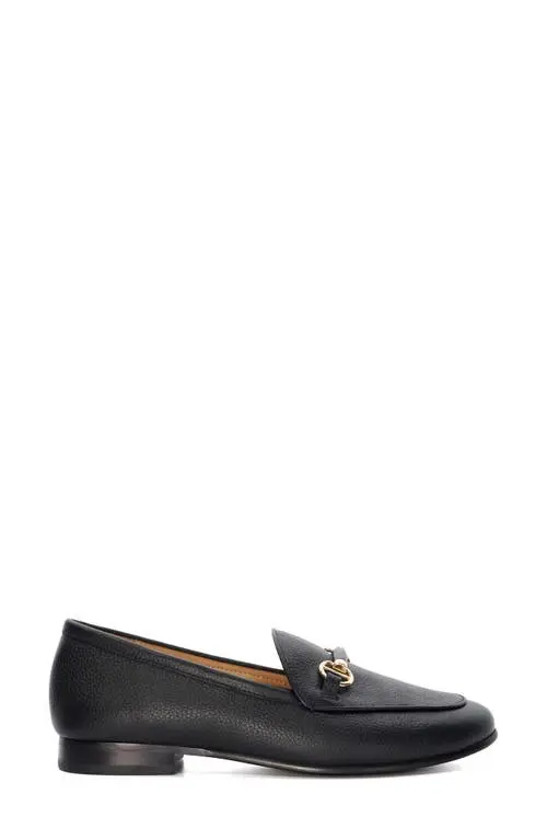 Dune London Grandeur Bit Loafer - Black