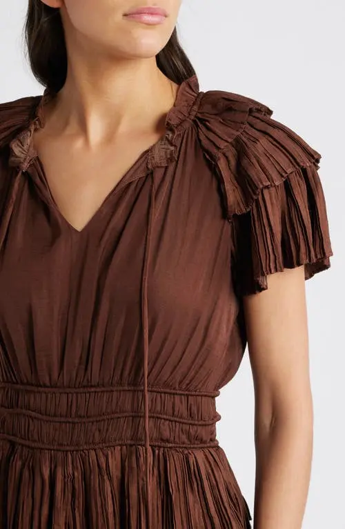 moon river plisse midi dress Pliss Midi Dress (Women)