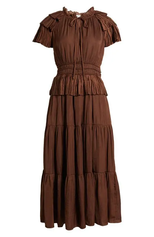 moon river plisse midi dress Moon River Pliss Midi Dress In Jade - 35% Off