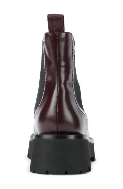 Dkny Senni Lug-sole Chelsea Boot - Wine