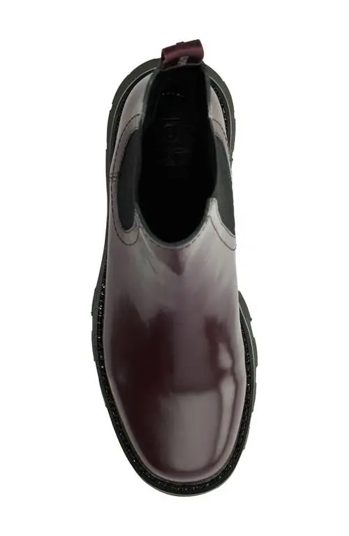 Dkny Senni Lug-sole Chelsea Boot - Wine