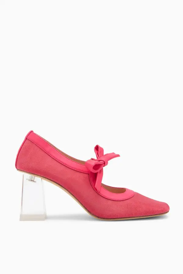 Ulla Johnson Cecily Heel - Fuchsia