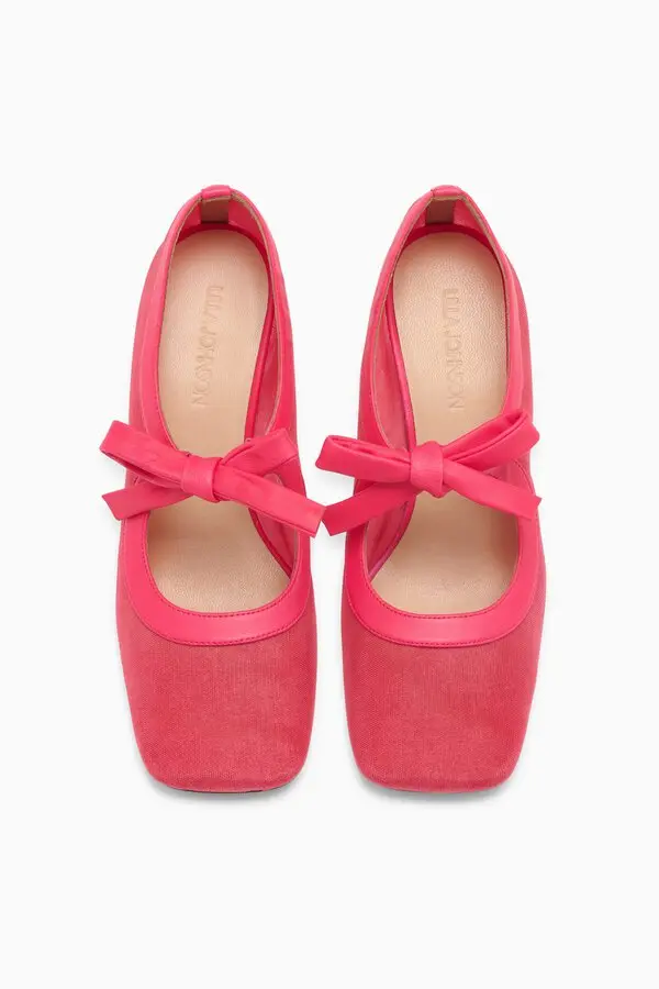 Ulla Johnson Cecily Heel - Fuchsia