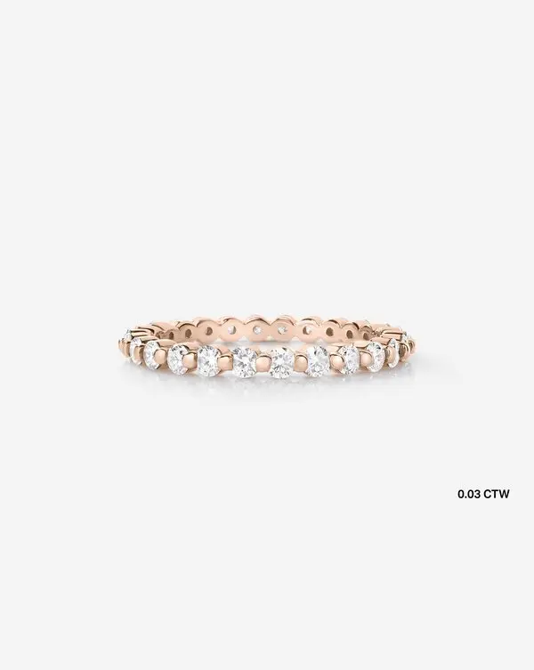 Ring Concierge Single Prong Diamond Band - One-color
