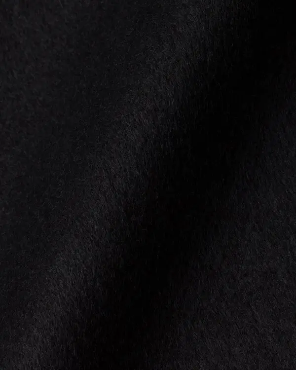 Prada Silk And Cashmere Scarf - Black