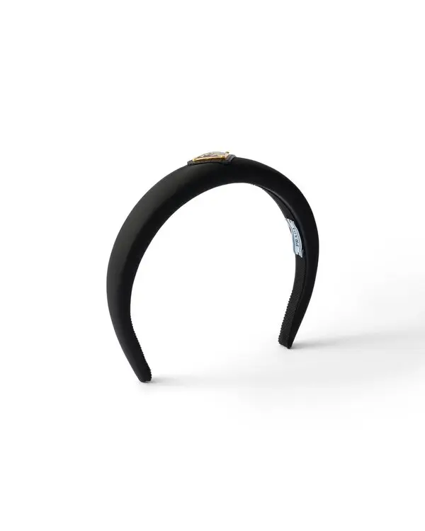 Prada Re-nylon Headband - Black
