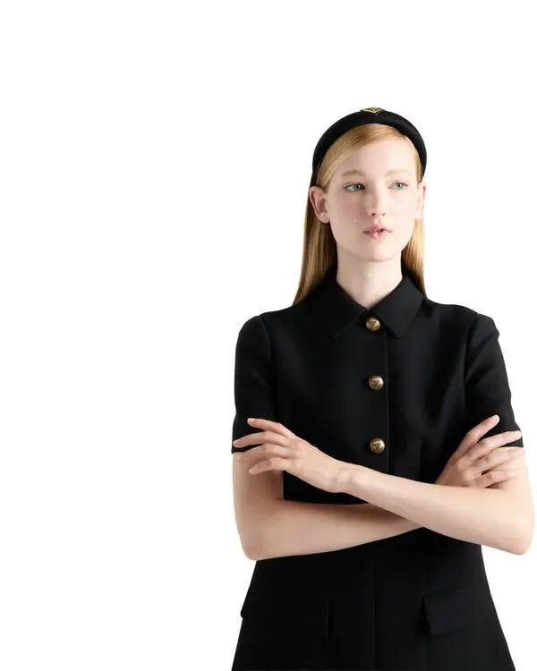 Prada Re-nylon Headband - Black