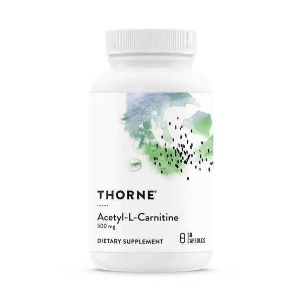 THORNE Acetyl-l-carnitine 60 Capsules - One-color