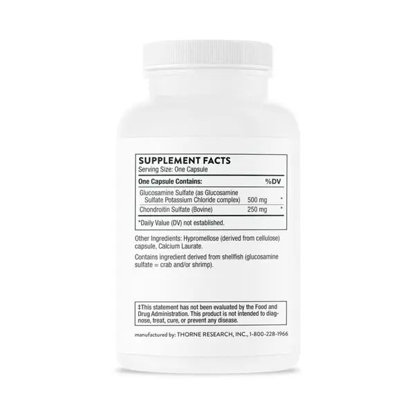 THORNE Glucosamine & Chondroitin 90 Capsules