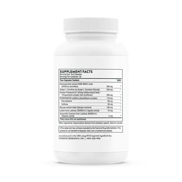 THORNE Memoractiv 60 Capsules