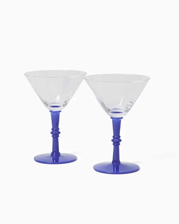 Lilly Pulitzer® Martini Glasses Set Of 2