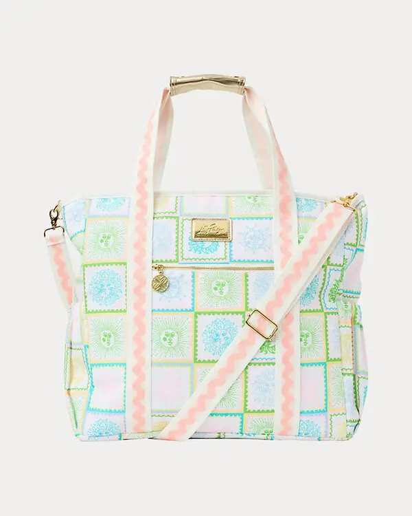 LILLY PULITZER Cooler Bag - Multi Sun Tiles