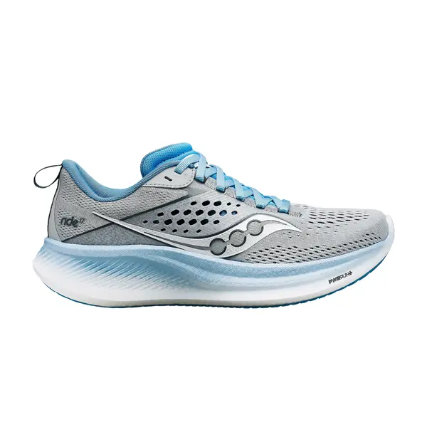 Saucony Ride 17 Wide Sneakers - Grey