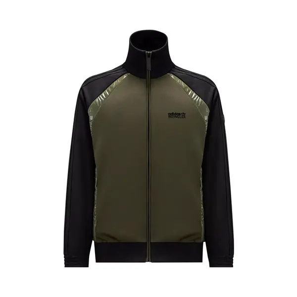 Adidas Moncler X Acetate Zip Up Sweatshirt /green