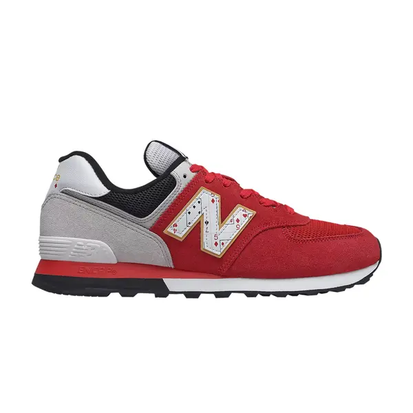 NEW BALANCE 574 "playing Card - Red
