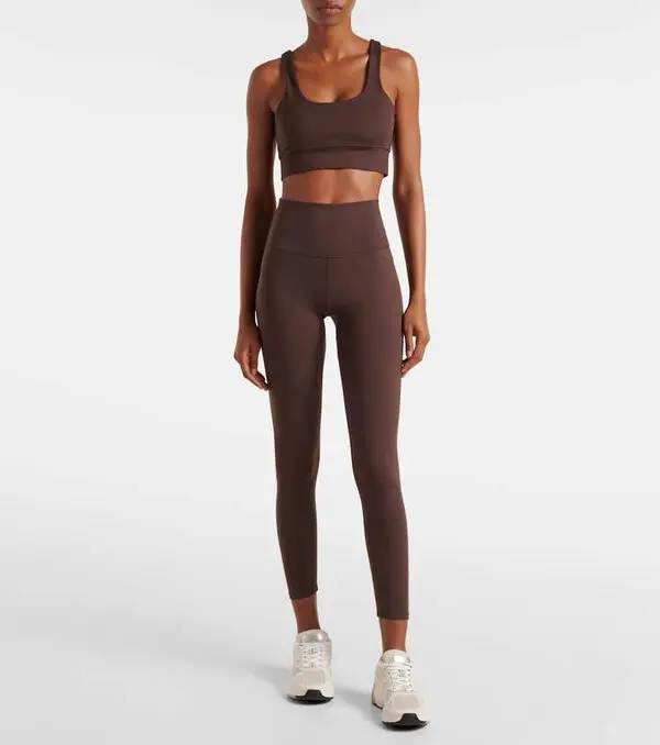Varley 25 High-rise Leggings - Brown