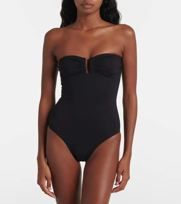 ERES Cassiopee Bandeau One-piece Swimsuit - Black
