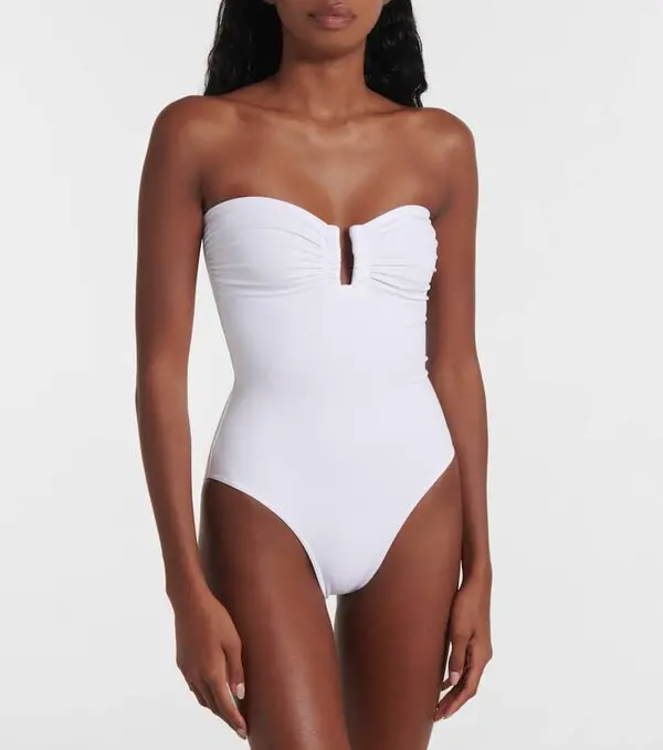 ERES Cassiopee Bandeau Swimsuit - White