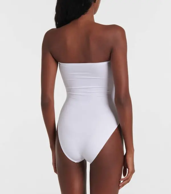 ERES Cassiopee Bandeau Swimsuit - White