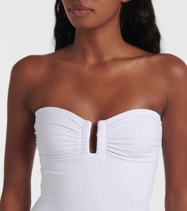 ERES Cassiopee Bandeau Swimsuit - White