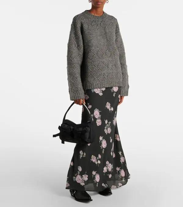 GANNI Wool And Cotton Sweater