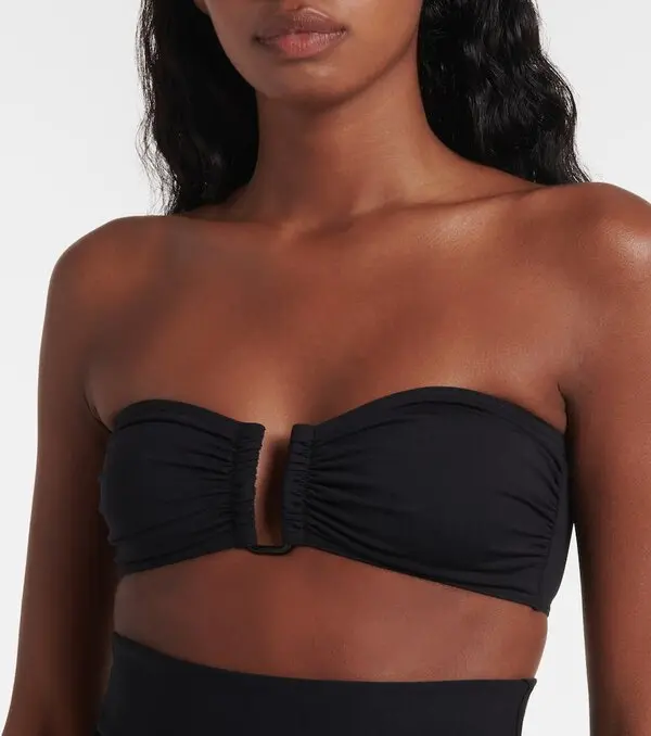 ERES Show Bandeau Bikini Top - Black