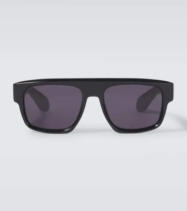 JACQUES MARIE MAGE Flat-top Sunglasses - Black