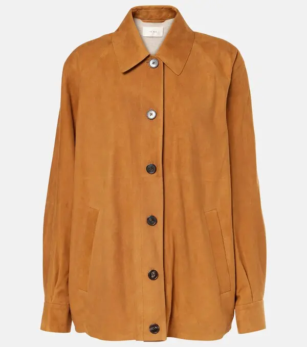 THE ROW Sedor Suede Jacket