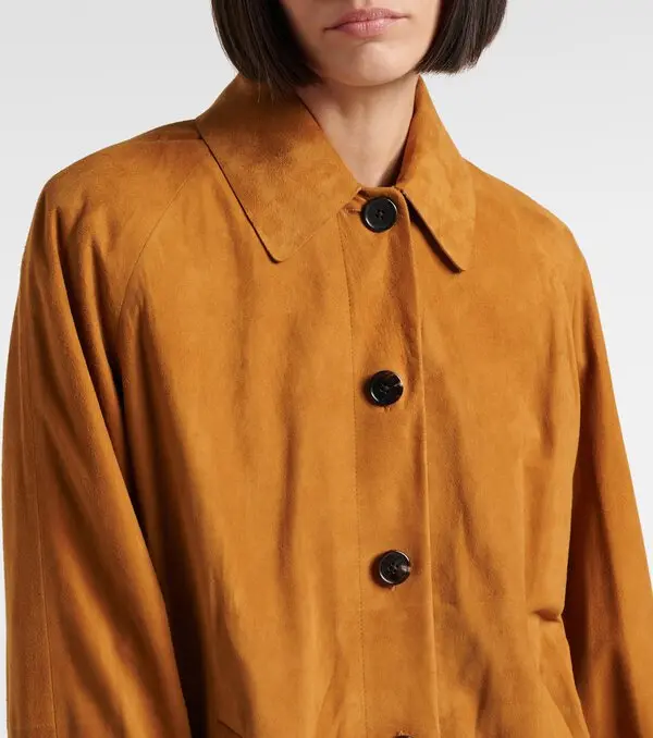 THE ROW Sedor Suede Jacket