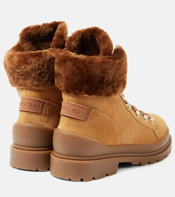 Bogner St. Moritz Ankle Boots - Beige
