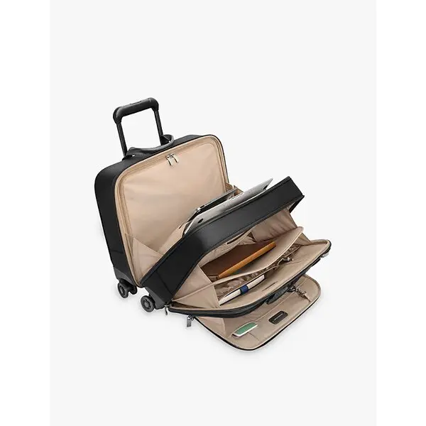 Briggs & Riley Work Large Woven Spinner Briefcase