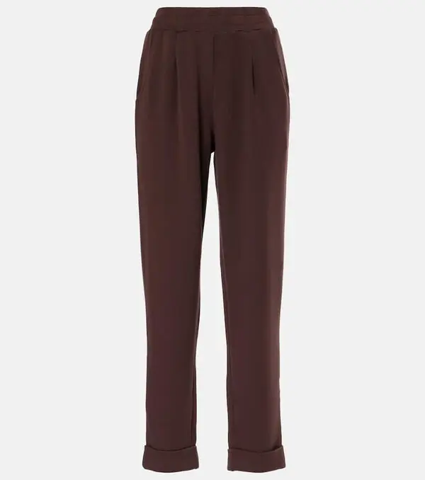 Varley The Rolled Cuff Pant 28.5 Sweatpants - Brown