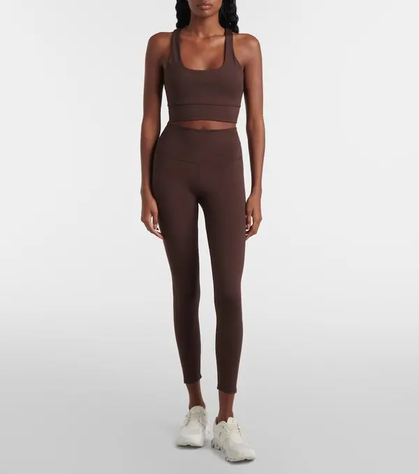 Varley 25 High-rise Leggings - Brown