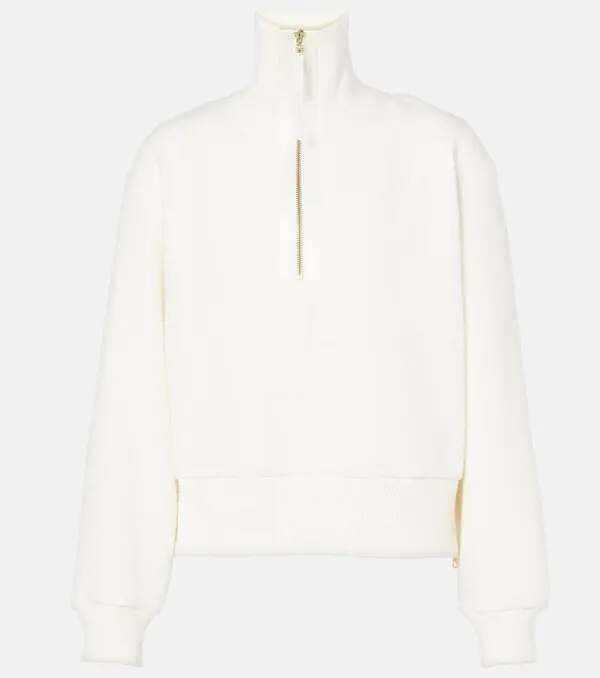 Varley Roselle Fleece Sweatshirt - White