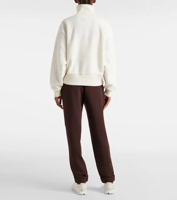 Varley Roselle Fleece Sweatshirt - White