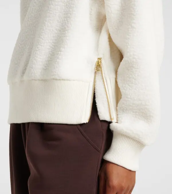 Varley Roselle Fleece Sweatshirt - White