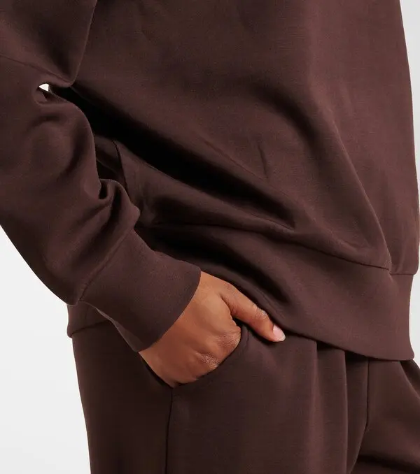 Varley Hawley Half-zip Sweater - Brown