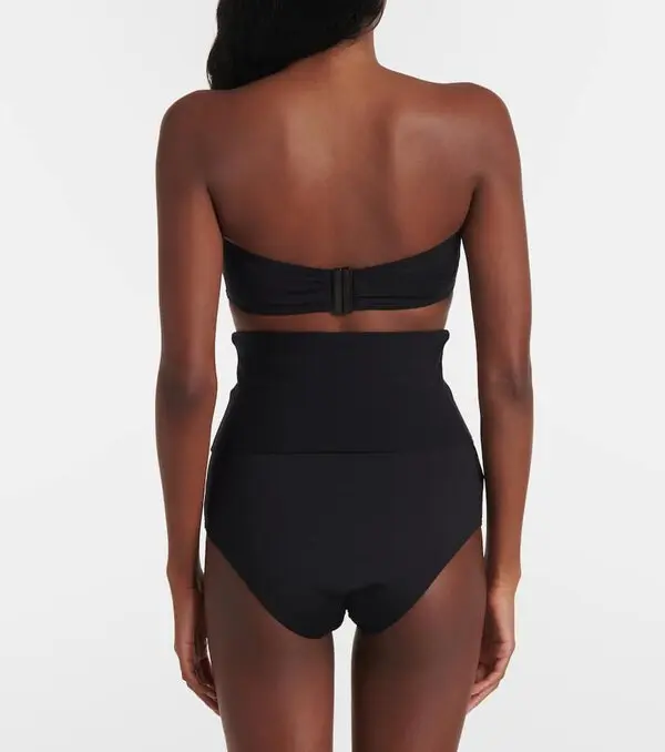 ERES Show Bandeau Bikini Top - Black