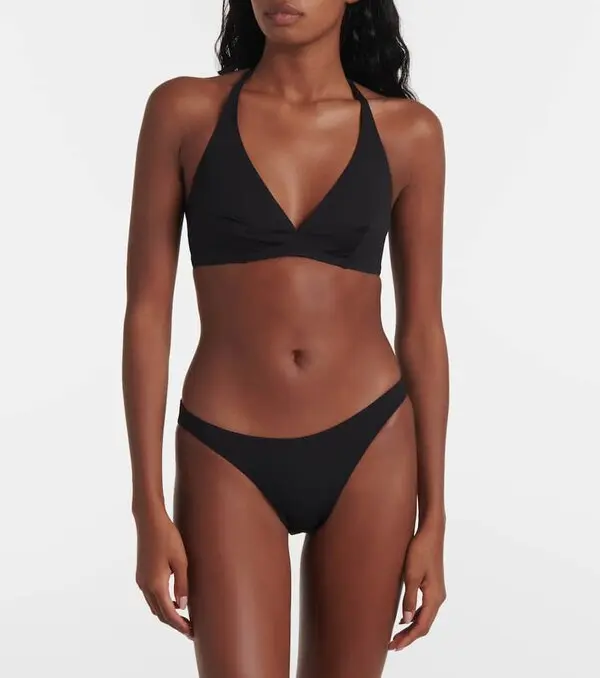 ERES Gang Triangle Bikini Top - Black