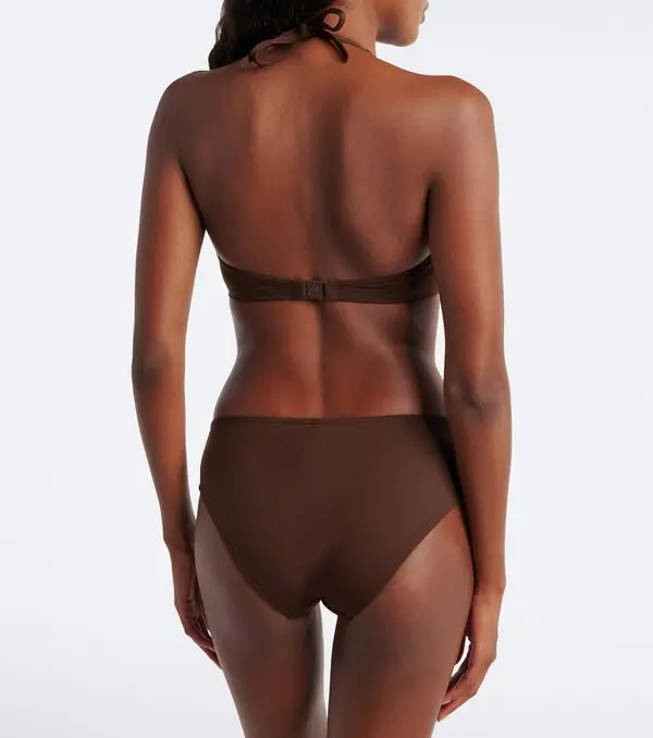 ERES Gang Triangle Bikini Top - Brown