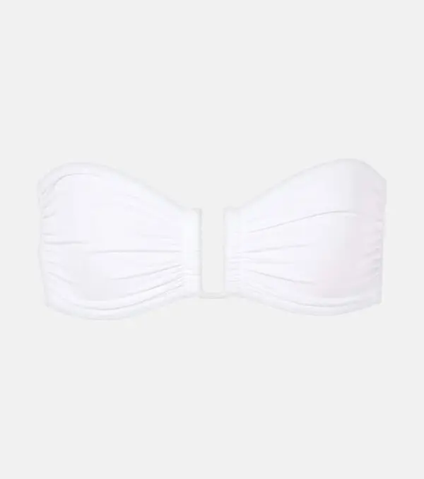 ERES Show Bandeau Bikini Top - White
