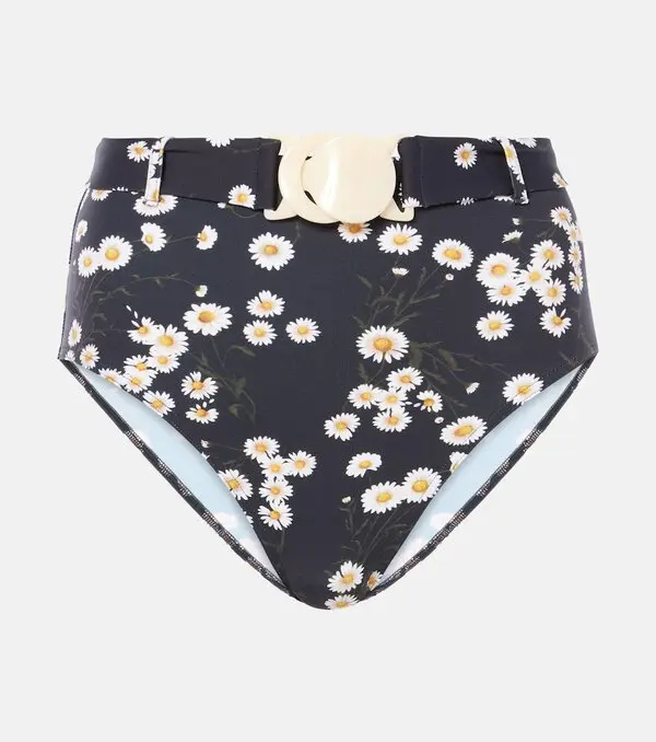 ERES Discret Floral High-rise Bikini Bottom