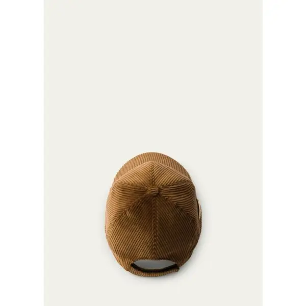 Prada Corduroy Baseball Cap