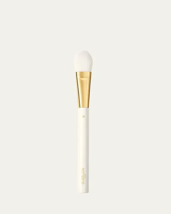 GUERLAIN No 12 Fluid Foundation Face Brush - One-color