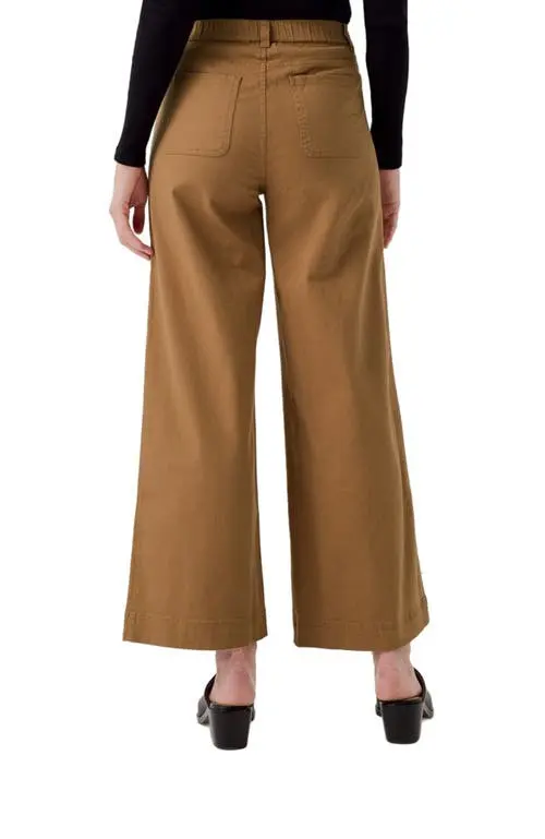 PACT Organic Stretch Twill Wide Leg Pant