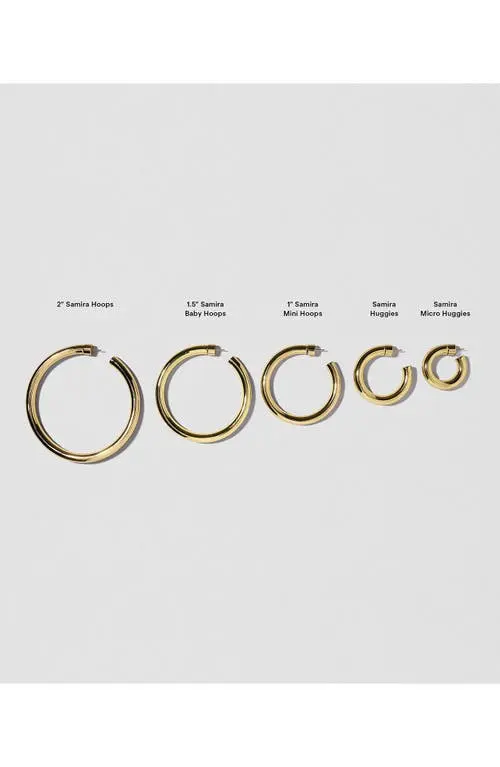 JENNIFER FISHER Samira Hoop Earrings