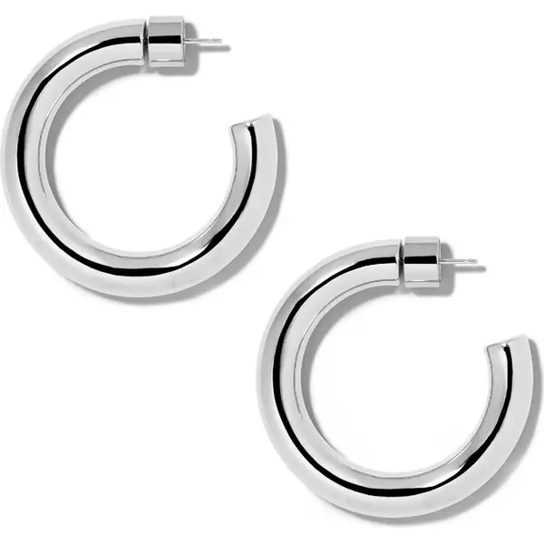 JENNIFER FISHER Samira Mini Hoop Earrings - Silver