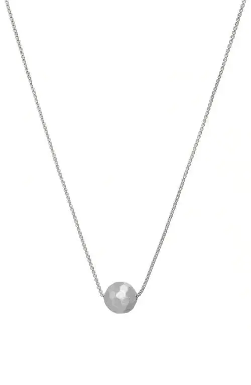 DEAN DAVIDSON Disco Mini Pendant Necklace - Silver